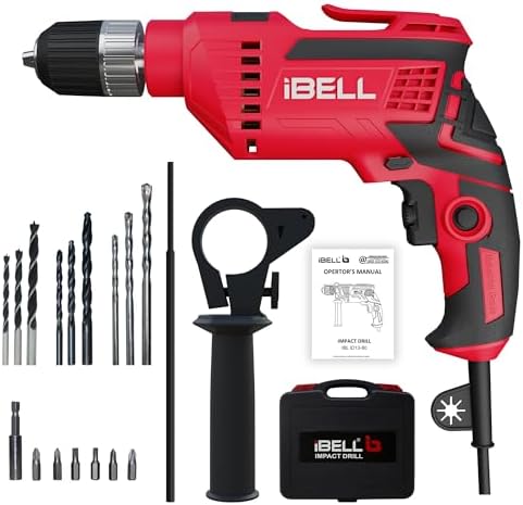 KHADIJA 650 Watt 13mm Power Impact Reverse Forward Rotation Drill ...