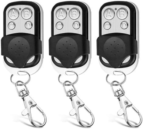 3pcs 433.92Mhz Fixed Code Clone Remote Control, Universal Remote for ...
