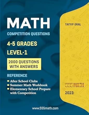 Amazon.com: Math Competition Questions: Math contenst (555 Math Books ...