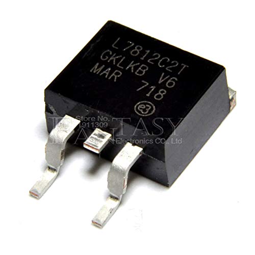 10pcs L7812CD2T TO-263 L7812 7812 TO263 L7812C2T 12V SMD Three-Terminal ...