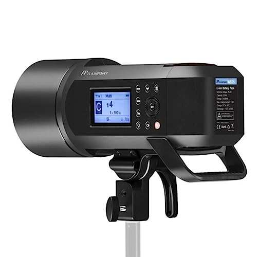 Flashpoint XPLOR 600 PRO TTL Li-ion Battery-Powered HSS Strobe Light ...