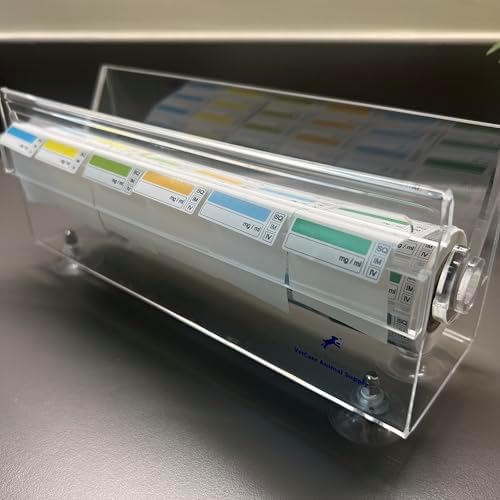 Amazon.com: Medical Labels Dispenser - Blank Labels - Color-Coded Blank ...