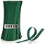 com-four® 1000 x Paper Binding Strips - Green Binding Wires with 2-Way ...