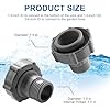 Amazon.com: Screw Man Pool Drain Fitting Connect Hose Adapter Fits for ...
