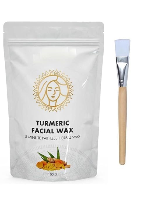 Amazon.com : Generic HER Turmeric HAIR REMOVAL Facial Powder Wax ...