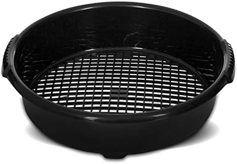 Besto Garden Sieve Soil Sieve Plastic Large Riddle Fine Mesh Garden ...