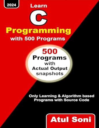 Amazon.com: Learn C Programming with 500 Programs: Only Learning and ...