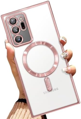 Amazon.com: AIGOMARA Magnetic Case for Samsung Galaxy Note 20 Ultra [Wireless Charging ...