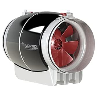 Vortex 347 CFM S Line S-600 Fan, 6" - Built In Household Ventilation ...