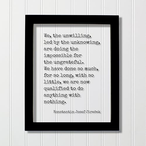 Amazon.com: Konstantin Josef Jireček, Floating Quote, We the unwilling ...