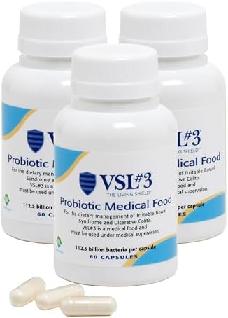 Amazon.com: VSL #3 Probiotics for Digestive Health, Probiotic Capsules ...