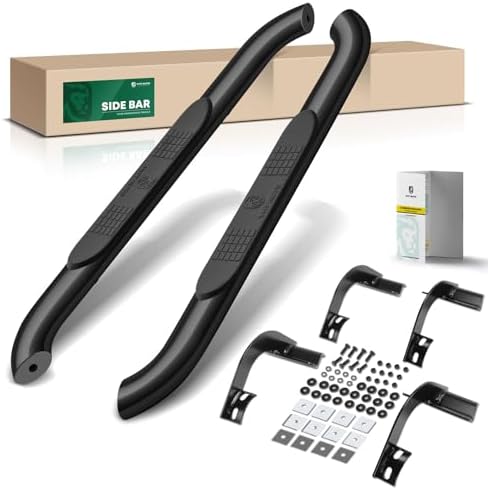 Amazon.com: YHTAUTO 4 Inch Running Boards Side Steps Fit Ford F-150 ...