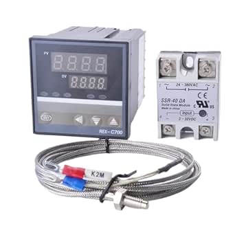 PID Temperature Controller SSR Output 72 * 72mm Thermostat Temperature ...
