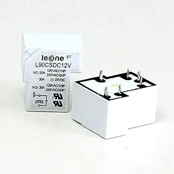 L90-CSDC 12V 30A PCB Mountable Relay (Pack of 1) : Amazon.in ...