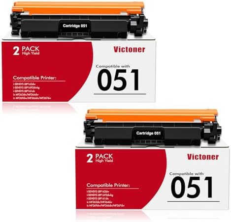MxVol Compatible Toner Cartridge Replacement for Canon 051 051H Toner ...
