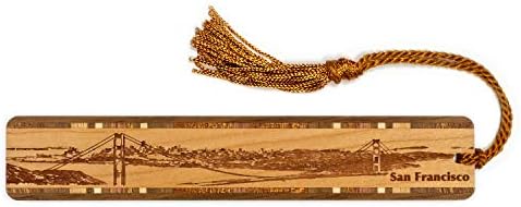 Amazon.com: San Antonio Texas City Skyline Engraved Wooden Bookmark ...