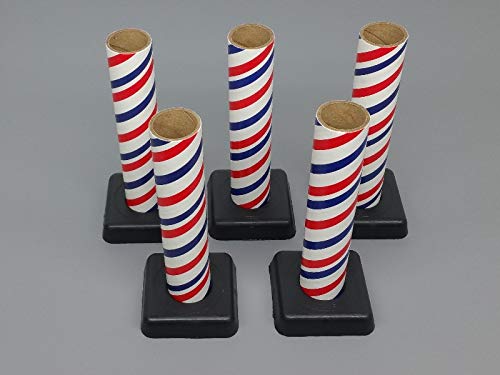 Amazon.com: 5pc Fireworks Minni Mortar Launch Tube Set 1" x 6 ...