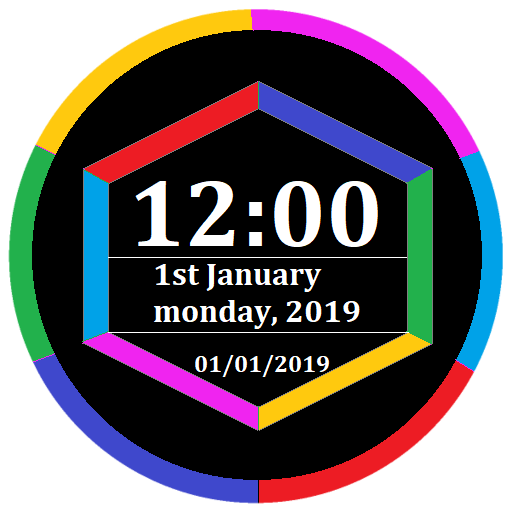Digital Time Date Clock - App on Amazon Appstore