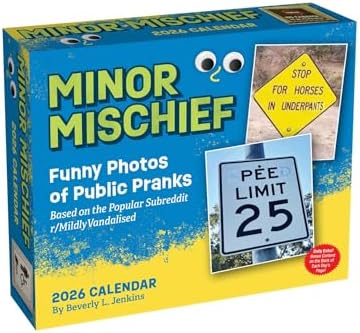 Minor Mischief 2026 Day-to-Day Calendar: Funny Photos of Public Pranks ...