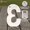 Amazon.com: HXWEIYE Light Up Numbers-3, LED Marquee Number Lights Sign ...