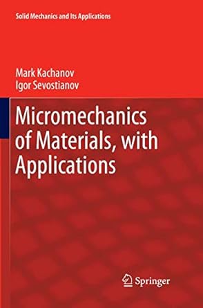 Amazon.com: Micromechanics of Materials, with Applications (Solid ...