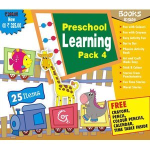 Preschool Learning Pack - 4: Amazon.co.uk: 9788184973587: Books