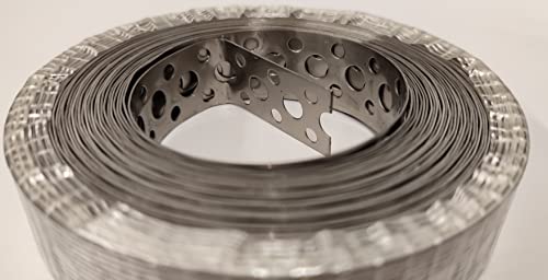 Stainless Steel Metal Band Fixing Strap Builders 10 Meters / 39 Inch ...