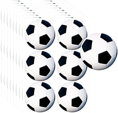 Amazon.com: Sports Balls Soccer Stickers, 2 Inch Adhesive Waterproof ...