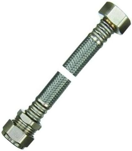 Primaflow Flexible TAP Connector 22MM x 3/4" Full Large BORE Hose 300mm ...