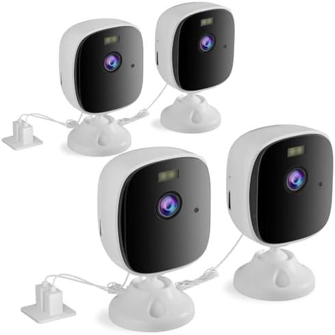 Amazon.com : ELECCTV 2K QHD 4MP Cameras for Home Security Indoor ...