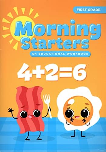 Amazon.com: First Grade - Morning Starters Educational Workbooks v10 ...