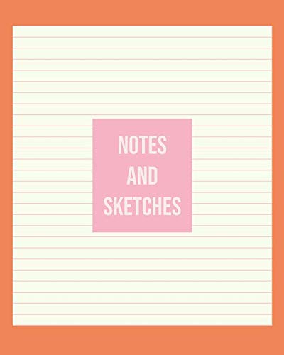 Amazon.co.jp: Notes and Sketches: Cute Notebook with Dual Design ...