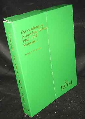 Amazon | Excavations at Altun Ha, Belize, 1964-1970: 1. With ...