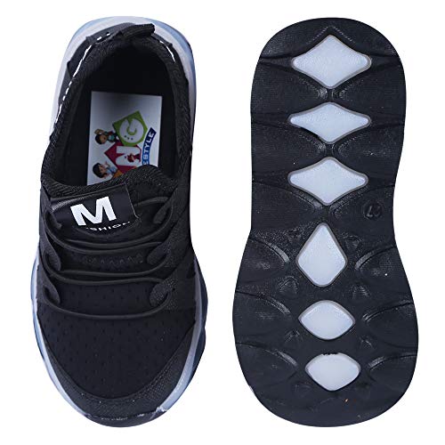 LNG Lifestyle Boys' Black Running Shoes - 3.5- 4 Years : Amazon.in ...