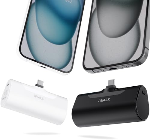Amazon.com: iWALK Small Portable Charger 4500mAh: Mini Power Bank with ...