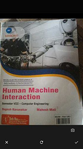 Human mahine interaction techmax : Amazon.in: Books