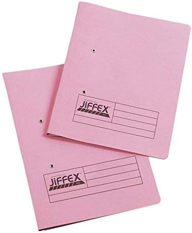 Rexel Jiffex A4 Transfer File – Pink (Pack of 50) – BigaMart