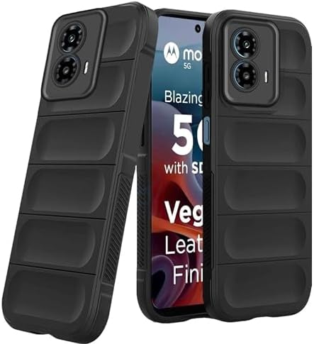 SPAZY CASE® Moto Edge 50 Fusion Back Cover | Rubber Case with Soft ...