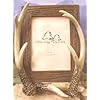 Amazon.com: Antler & Rustic Wood Photo Frame, 5x7, Vertical: Single ...