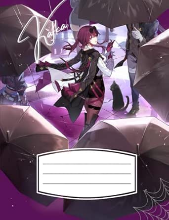 Honkai: Star Rail Ruled Notebook - Kafka: 7.44in X 9.69in, 120 pages ...