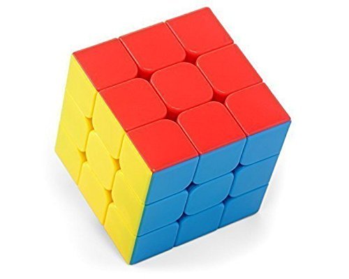 Pick n play Stickerless Smooth Speed Cube - Blue3 x 3, pyramid and ...