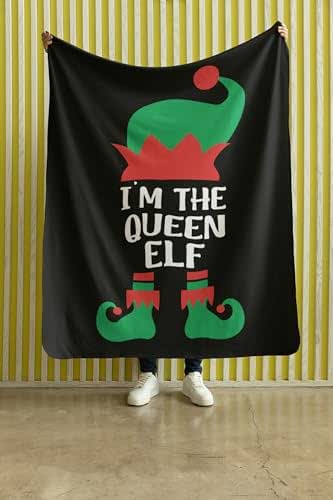 Amazon.com: Custom Funny Kid's Throw Blanket, Customized The Elf ...