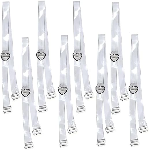 Buy Luvreena Women's Transparent Plastic Detachable Transparent Strap ...