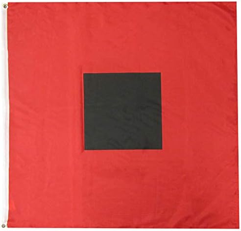 Amazon.com : Hurricane Warning Storm Signal Safety Double-Sided Flag ...