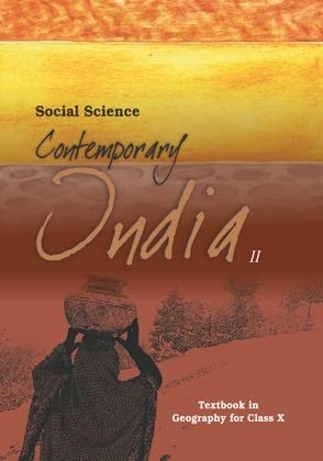 Ncert Class 10 Textbook In Geography Social Science Contemporary India ...