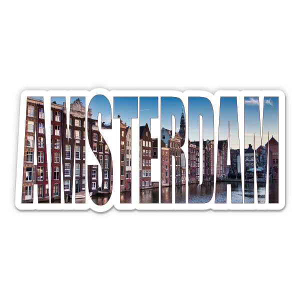 Amazon.com - Squiddy Amsterdam Holland - Vinyl Sticker Decal for Phone ...