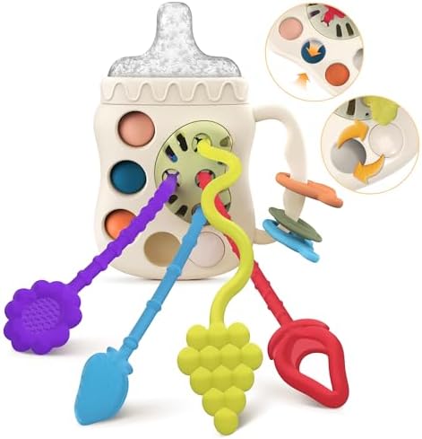 Amazon.com : Montessori Toy for Baby 18+ Months, Cute Bottle Shape Baby ...