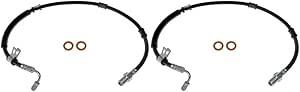 Amazon.com: AUTO DN 2PCs Front Right Hydraulic Brake Line Automotive ...