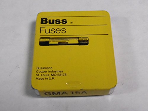 Bussmann GMA-15 Fast Acting Fuse 15A 125V Lot of 5: Amazon.com: Tools ...