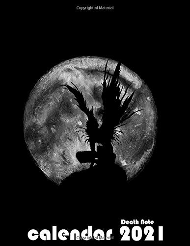 Death Note Calendar 2021 Death Note Calendar Planner Contains To ...